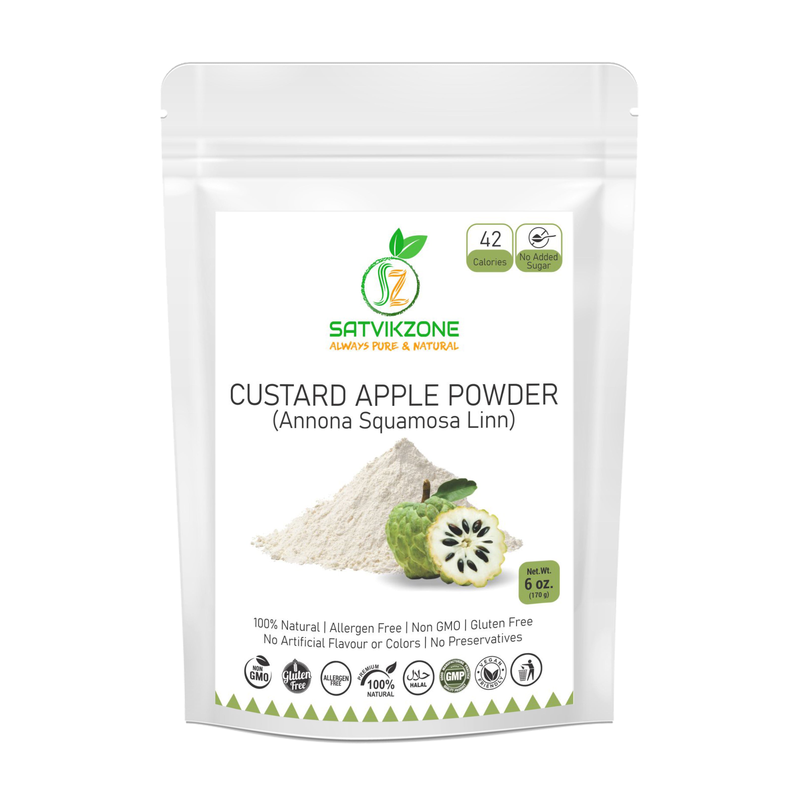 Custard Apple Fruit Powder 100% Natural – Satvikzone